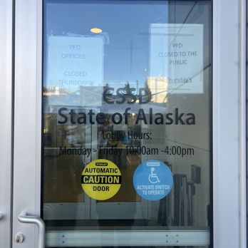 PFD STATE OF ALASKA - Updated December 2025 - 655 F St, Anchorage ...