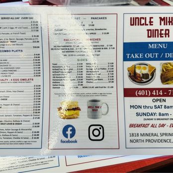 UNCLE MIKE’S DINER - Updated September 2025 - 55 Photos & 34 Reviews ...