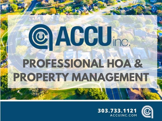 ACCU INC. - DENVER HOA MANAGEMENT COMPANY - Updated December 2025 - 37 ...