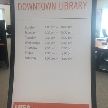 UTSA DOWNTOWN LIBRARY - Updated March 2025 - 501 W César E Chávez, San ...