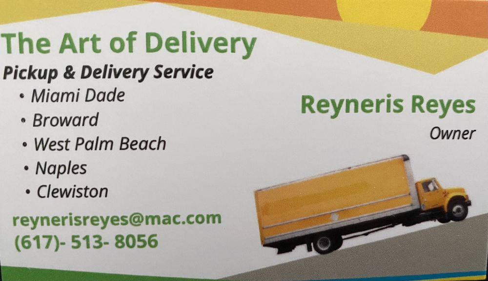 THE ART OF DELIVERY - Miami Gardens, Florida - Couriers & Delivery ...