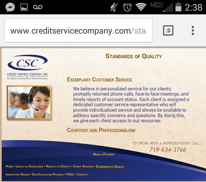 CREDIT SERVICE COMPANY - Updated June 2025 - 2150 Lelaray St, Colorado ...