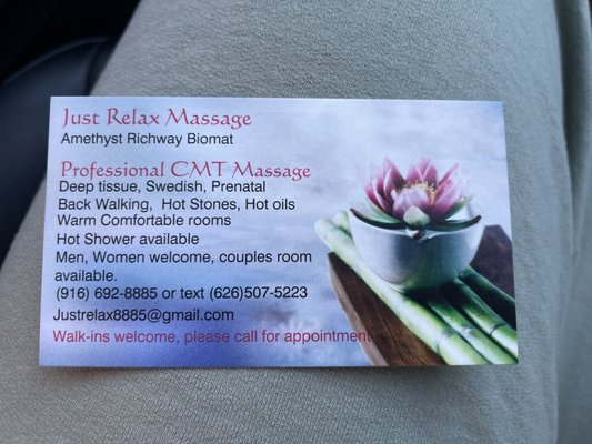 JUST RELAX MASSAGE - Updated January 2026 - 11 Photos & 58 Verified ...
