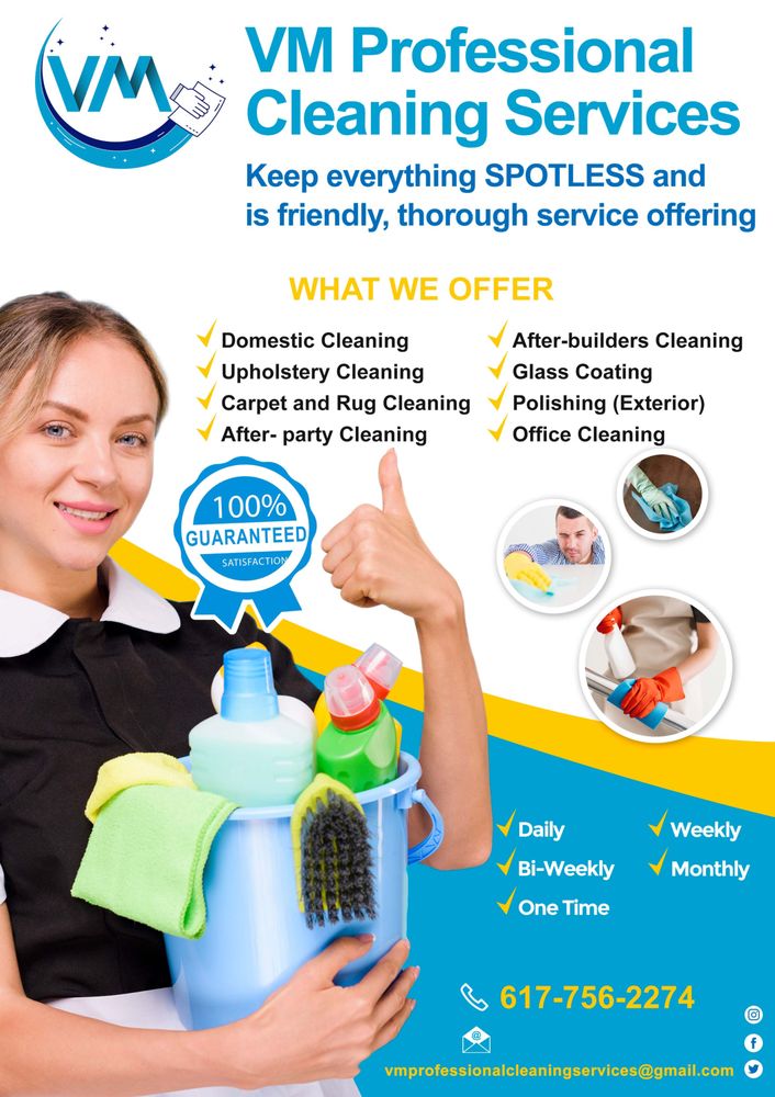 VM PROFESSSIONAL CLEANING SERVICES - Stoughton, Massachusetts - Office ...