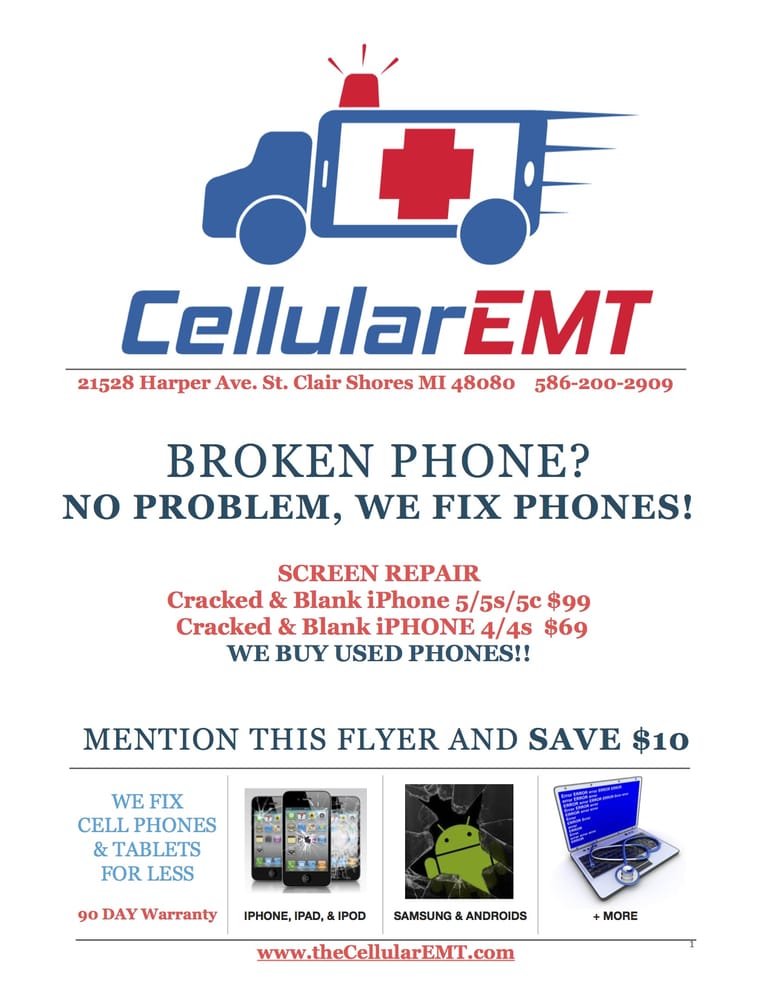 CELLULAR EMT - Updated August 2024 - 14 Reviews - 21528 Harper Ave ...