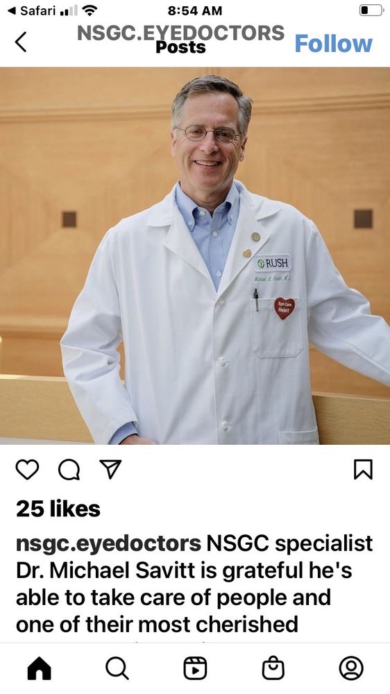 MICHAEL L SAVITT, MD - NORTH SHORE GLAUCOMA CENTER - Updated July 2025 ...