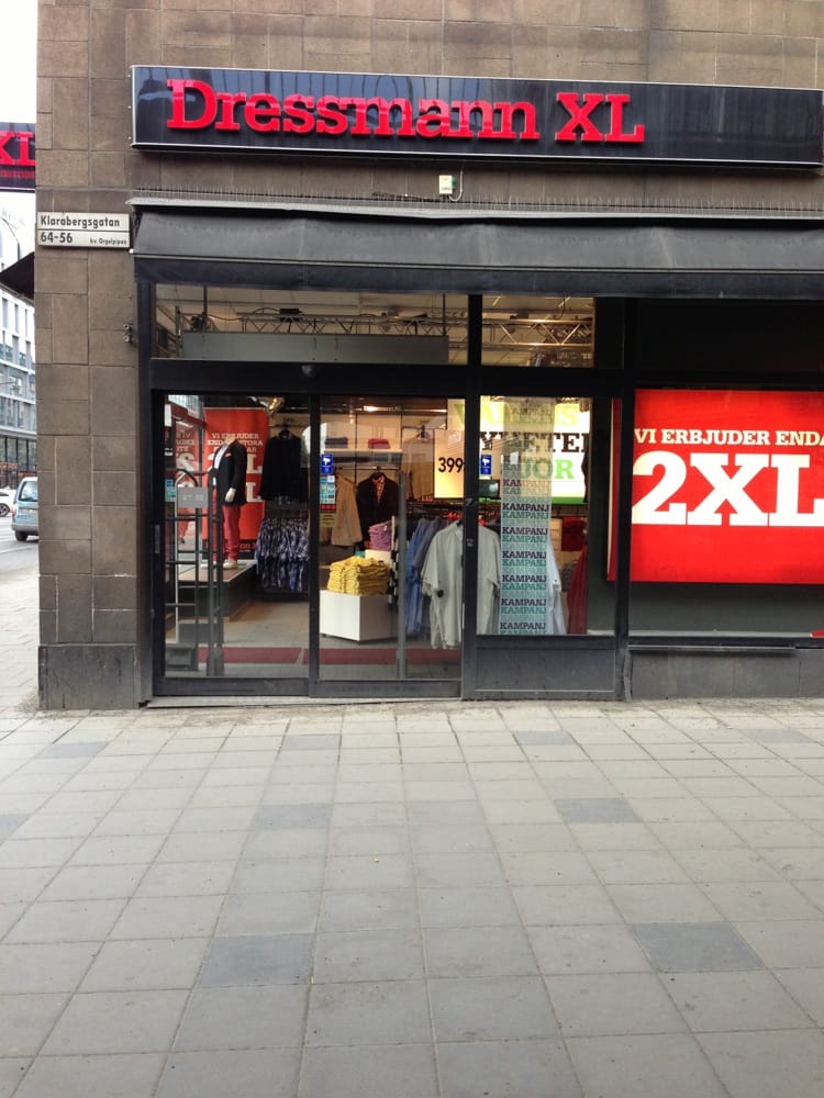 DRESSMANN XL - Vasagatan 26, Stockholm, Sweden - Men's Clothing - Yelp