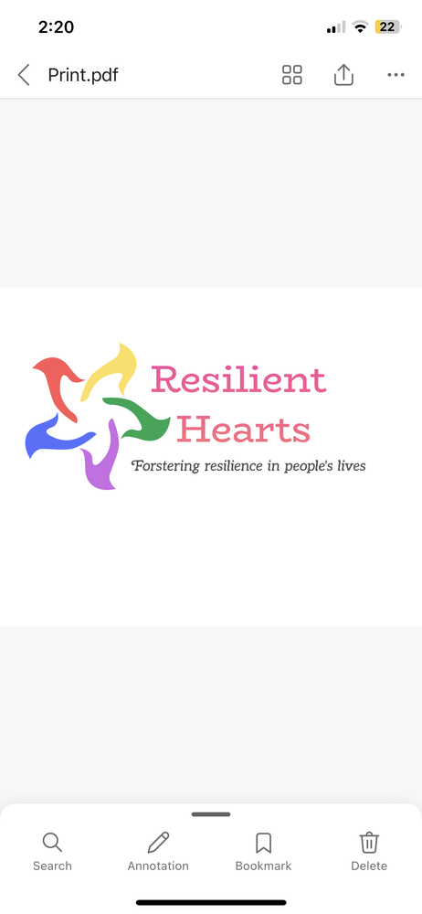 RESILIENT HEARTS - Updated October 2024 - Request Information - 69 ...
