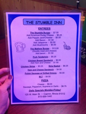 STUMBLE INN - Updated July 2025 - 11 Photos & 12 Reviews - 125 W Main ...