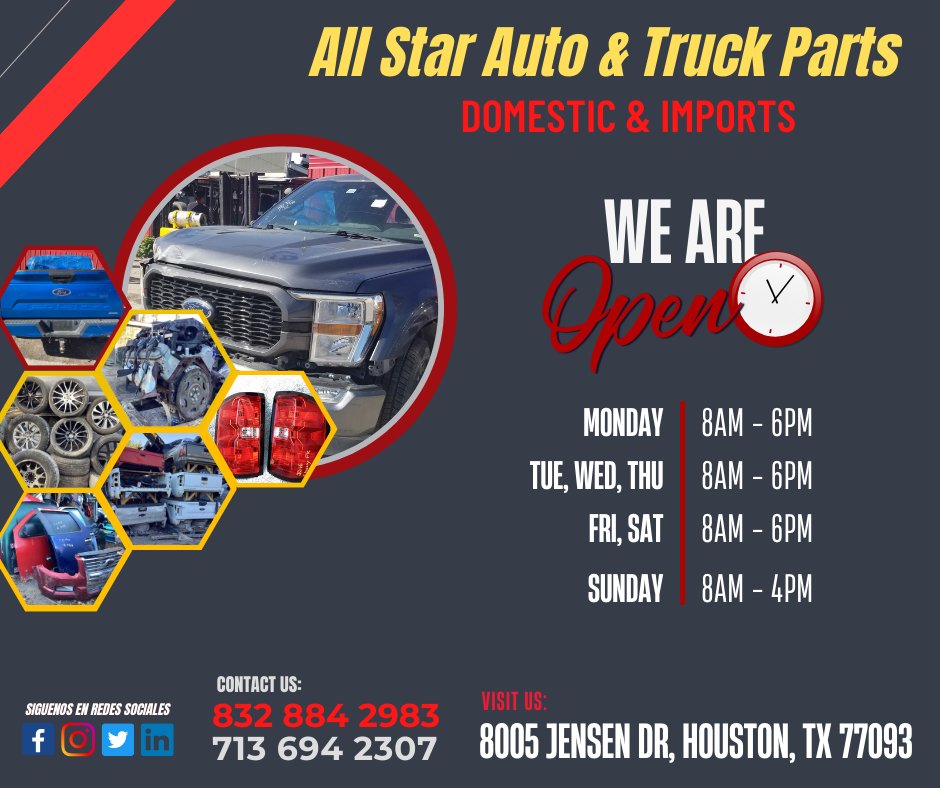 ALL STAR AUTO & TRUCK PARTS - Updated December 2025 - 13 Reviews - 8005 ...