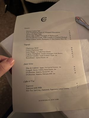 CREVETTE - Updated February 2025 - 49 Photos - 10 Downing St, New York ...