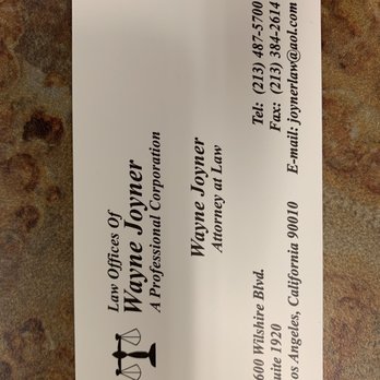 LAW OFFICES OF WAYNE JOYNER - Updated October 2025 - 22 Reviews - 3600 ...