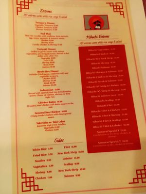 SAMURAI HIBACHI AND SUSHI - Updated September 2025 - 14 Photos - 2998 ...