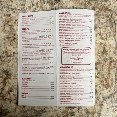 RAFAEL’S PIZZERIA - Updated April 2025 - 12819 Hwy 231 431 N, Hazel ...