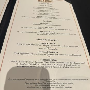 HEARSAY - Updated December 2025 - 161 Photos & 82 Reviews - 1711 E ...