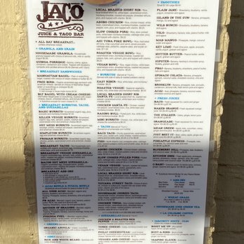 JACO JUICE & TACO BAR - Updated October 2025 - 76 Photos & 115 Reviews ...