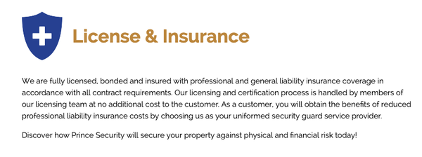 PRINCE SECURITY SERVICES - Updated November 2025 - 8701 Georgia Ave ...
