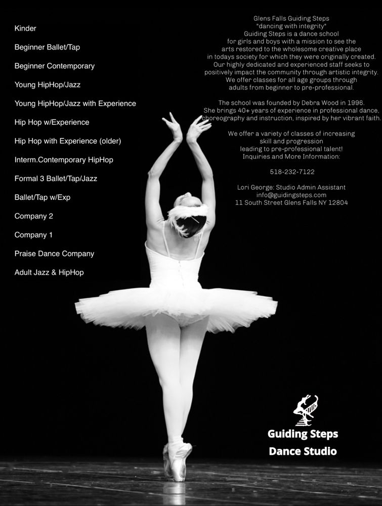 GUIDING STEPS DANCE STUDIO - Updated July 2025 - Request Information ...