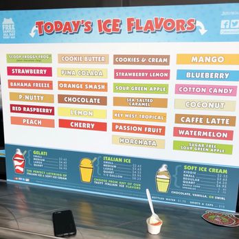 Jeremiah's menu store