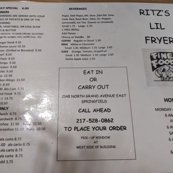 RITZ’S LIL FRYER - Updated December 2025 - 26 Photos & 54 Reviews ...
