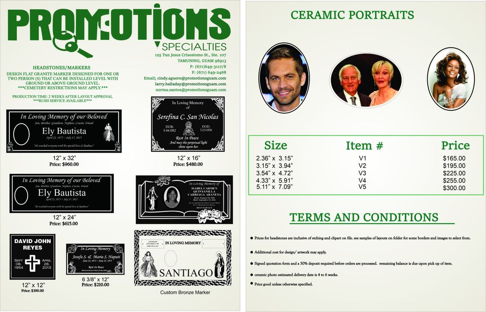 PROMOTIONS SPECIALTIES - Updated December 2025 - Request a Quote - 20 Photos - 125 Tun Jesus ...