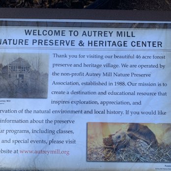 AUTREY MILL NATURE PRESERVE ASSOCIATION - Updated September 2025 - 77 ...
