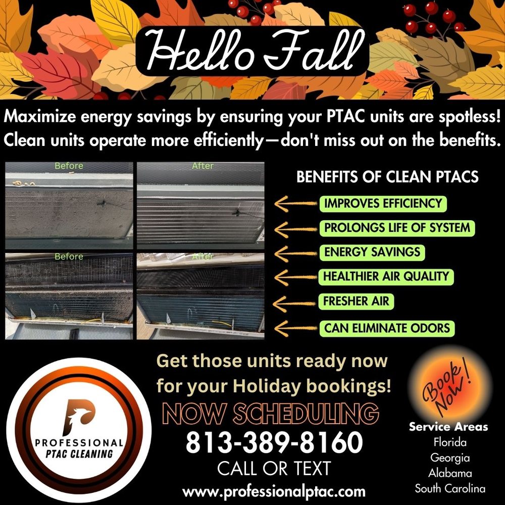 PROFESSIONAL PTAC CLEANING - Updated November 2024 - Request ...