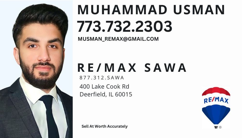 MUHAMMAD USMAN - RE/MAX SAWA - Updated April 2026 - 400 Lake Cook Rd ...