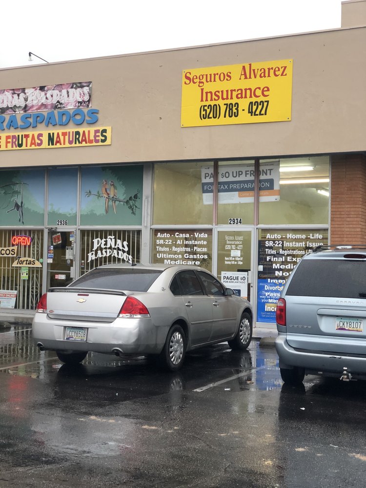 SEGUROS ALVAREZ INSURANCE - 2934 E 22nd St, Tucson, Arizona - Notaries ...