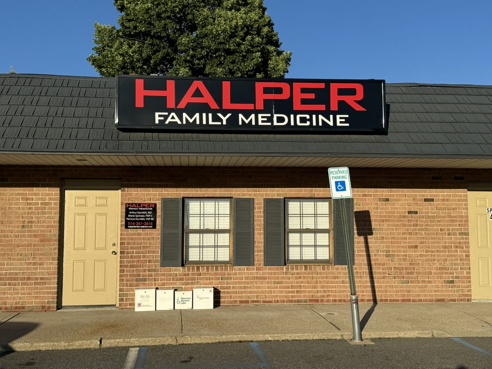 HALPER FAMILY MEDICINE - Updated October 2025 - Request an Appointment ...