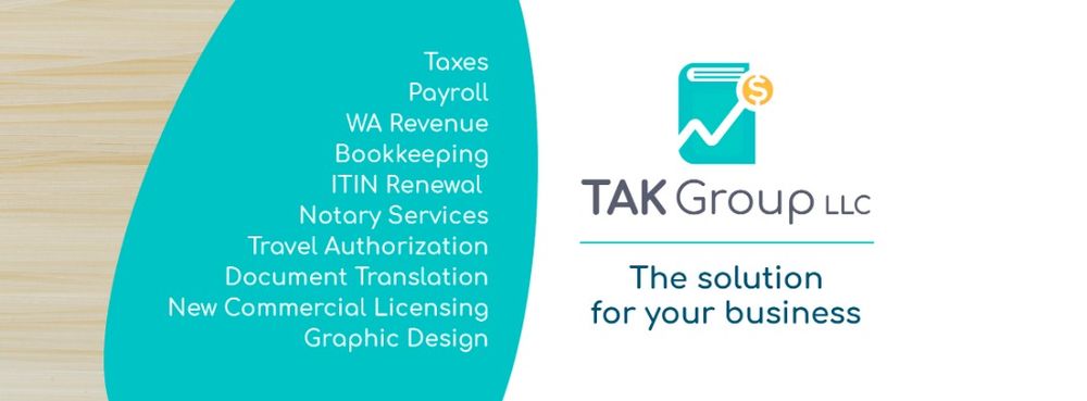TAK GROUP - Updated July 2025 - Request a Quote - 221 SE Everett Mall ...