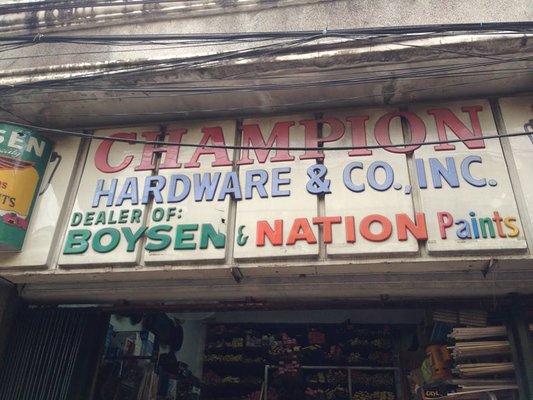 CHAMPION HARDWARE - Updated December 2025 - 152 Chica Street, Manila ...