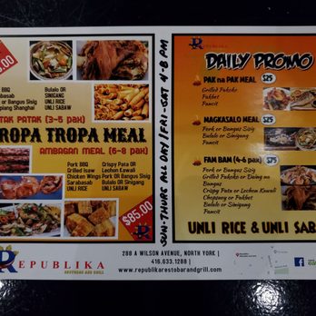 REPUBLIKA RESTOBAR AND GRILL - Updated October 2025 - 61 Photos & 13 ...