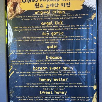 WINGS KOREAN CHICKEN - Updated July 2024 - 101 Photos & 46 Reviews ...