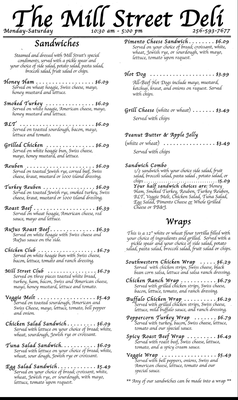 MILL STREET DELI - Updated December 2025 - 22 Reviews - 104 S McCleskey ...