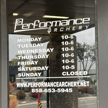 PERFORMANCE ARCHERY - Updated January 2025 - 101 Photos & 202 Reviews ...