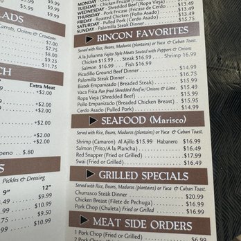 RINCON CUBANO - Updated January 2025 - 186 Photos & 167 Reviews - 1756 ...