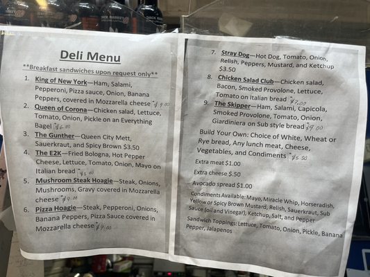 MAINSTRASSE DELI & CARRYOUT - Updated June 2026 - 837 Main St ...