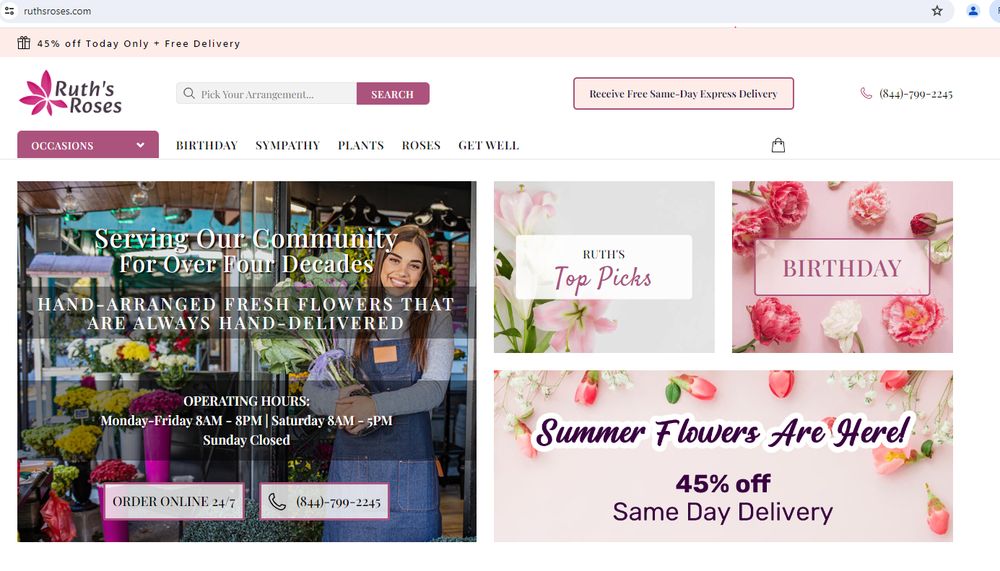 RUTH’S ROSES - Updated November 2025 - 674 Photos - 1262 Reviews - Ft ...