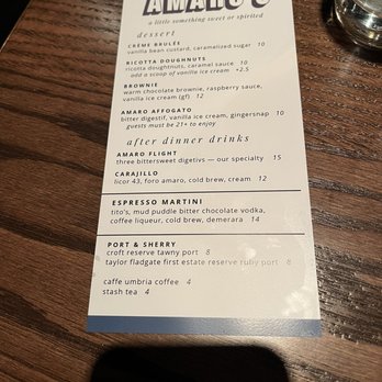 AMARO’S TABLE - Updated June 2025 - 73 Photos & 54 Reviews - 1300 Mount ...