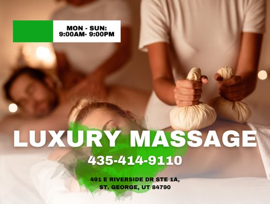 LUXURY MASSAGE - Updated October 2025 - 14 Photos - 491 E Riverside Dr ...
