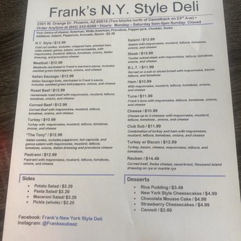 FRANK’S NEW YORK STYLE DELI - Updated July 2025 - 335 Photos & 536 ...
