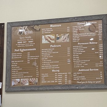 KONA SPA NAILS - Updated April 2025 - 124 Photos & 182 Reviews - 75 ...