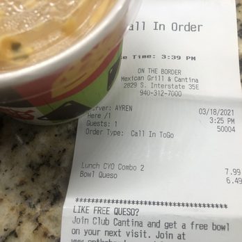 ON THE BORDER MEXICAN GRILL & CANTINA - Updated August 2024 - 64 Photos ...