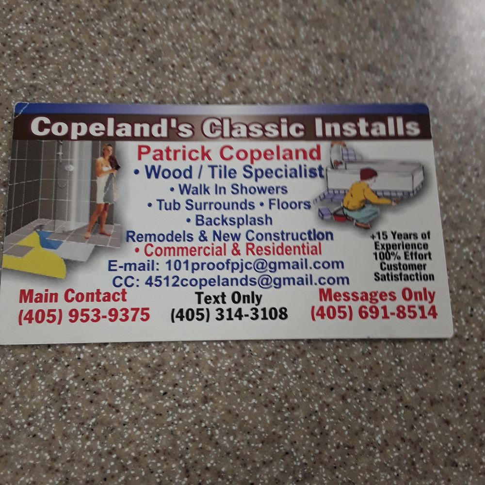 COPELAND’S CLASSIC INSTALLS - Updated August 2024 - Oklahoma City ...