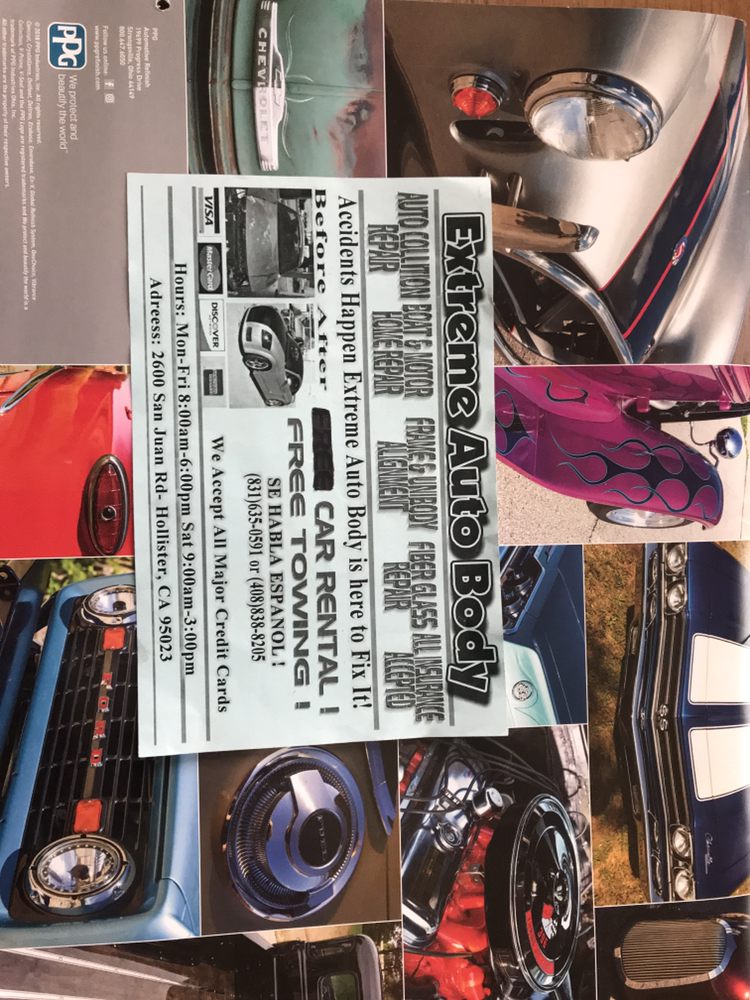 EXTREME AUTO BODY - Updated October 2025 - 2600 San Juan Rd, Hollister ...