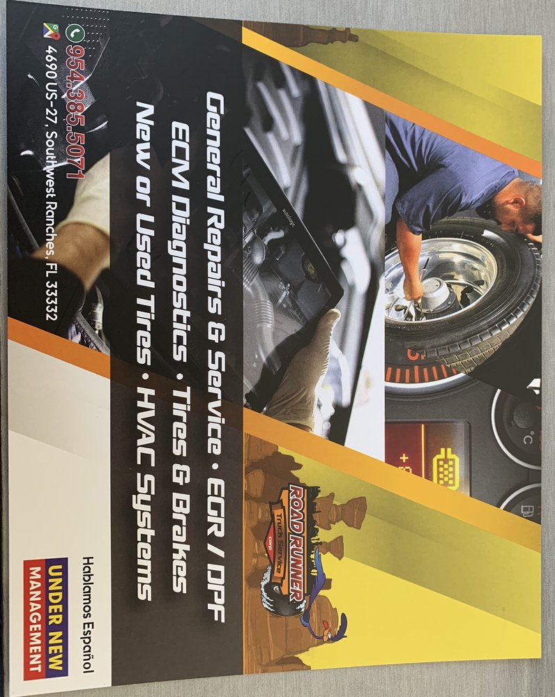 ROAD RUNNER TIRE SERVICE - Updated August 2025 - 4690 US-27, Southwest ...