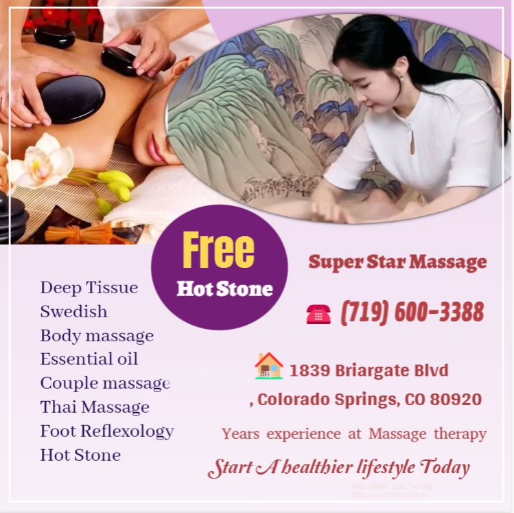 SUPER STAR MASSAGE - Updated January 2026 - 18 Photos - 1839 Briargate ...