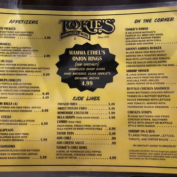 TOOKIE’S HAMBURGERS & MORE - Updated July 2024 - 901 Photos & 860 ...