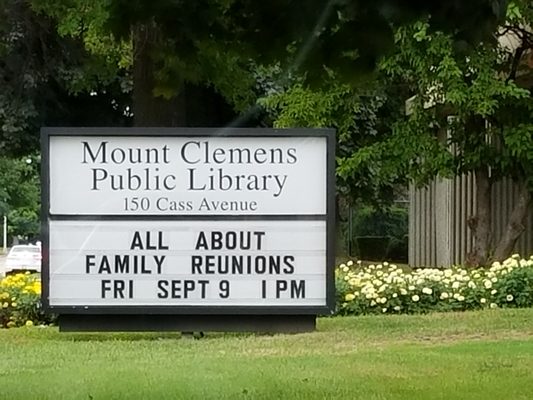 MOUNT CLEMENS PUBLIC LIBRARY - Updated December 2025 - 150 Cass Ave ...